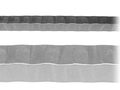 Wavy Square Bar 3 Mts Long